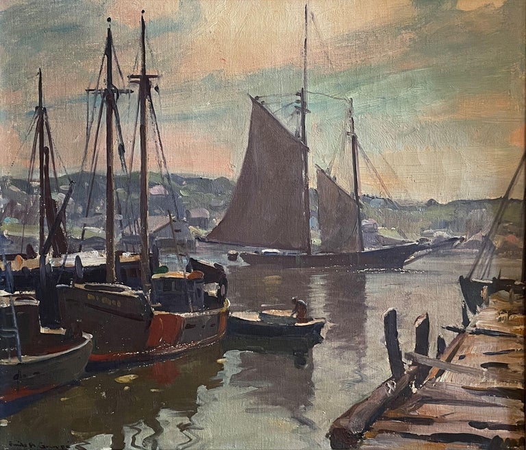 Emile Gruppe - "Morning, Gloucester, Massachusetts," Emile Gruppe ...