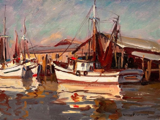 Emile Gruppe - "Spring" - Impressionistic, Landscape Painting by Cape ...