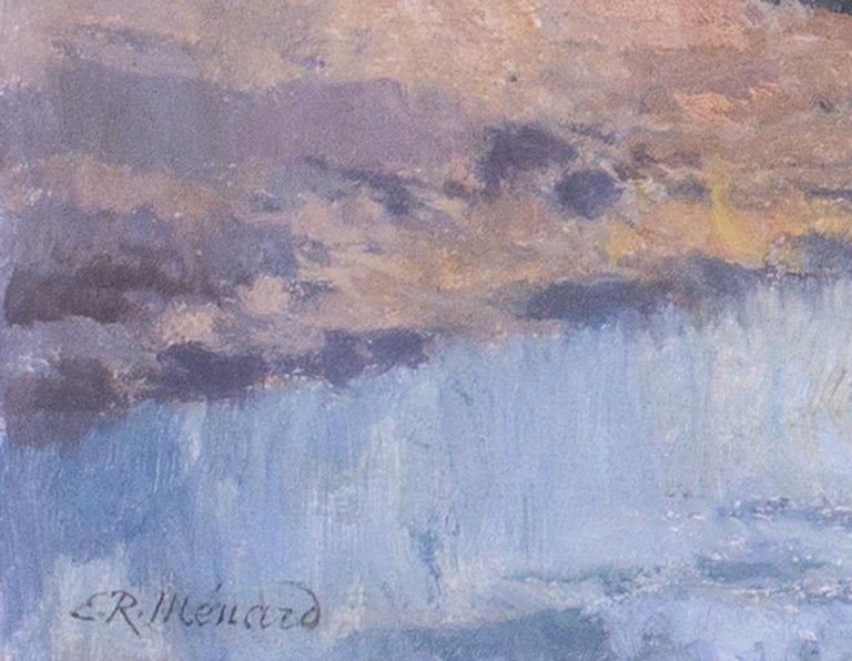 Emile Rene Menard - French 19th Century oil painting of The rescue of ...