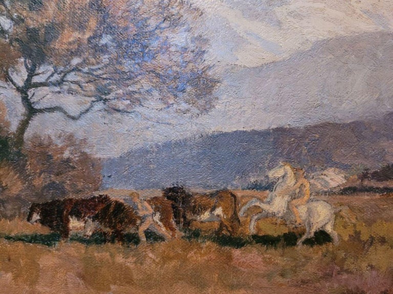 Emile Rene Menard - Les cavaliers antiques For Sale at 1stDibs