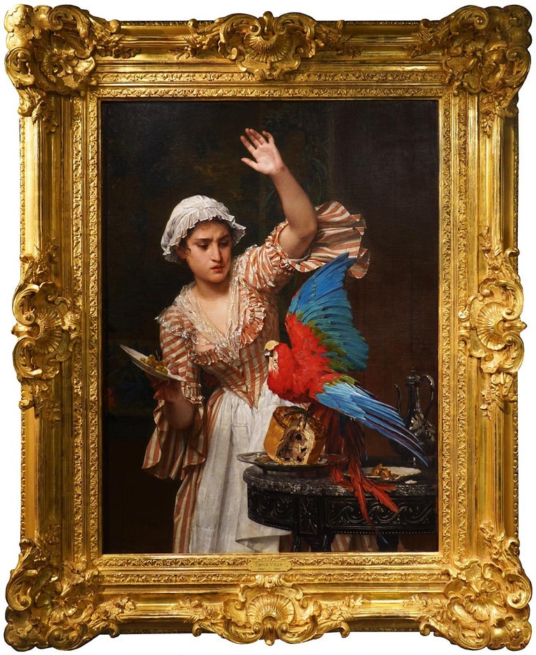 Émile Villa - "La Collation" by Émile Villa For Sale at 1stDibs