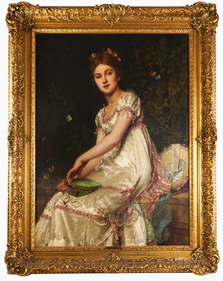 Émile Villa - Releasing Butterflies at 1stDibs