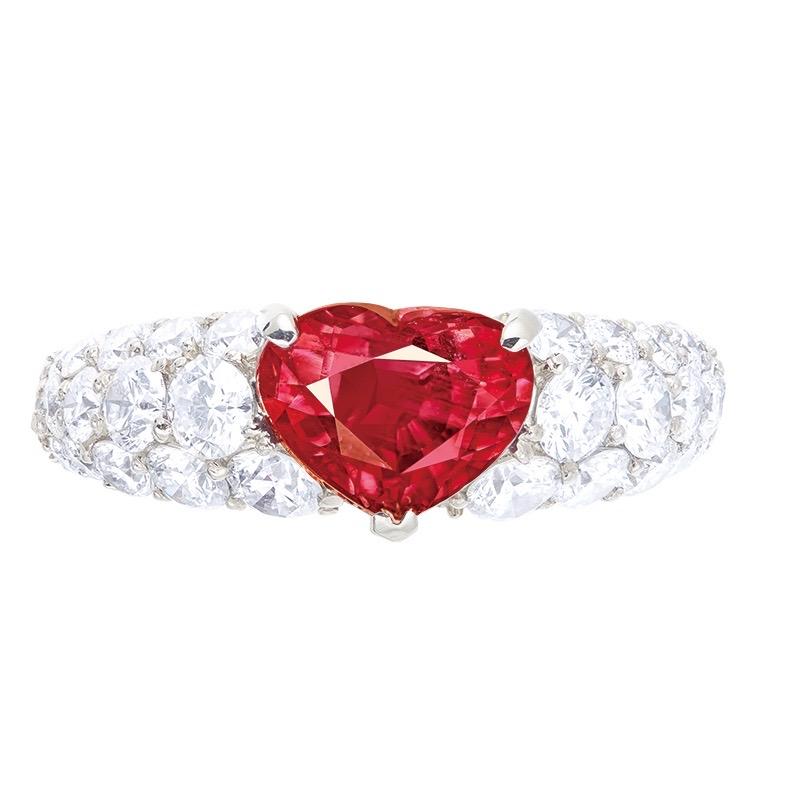 Emilio Jewelry GRS Certified Untreated 2.00 Carat Pigeons Blood Vivid ...