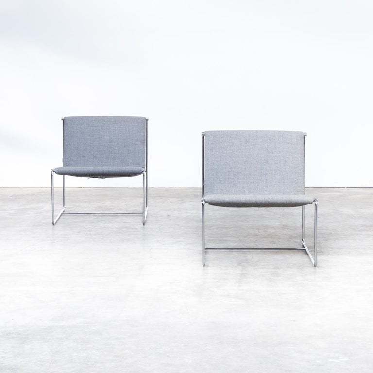 Emilio Nanni ‘Drop’ Lounge Fauteuils for Zanotta Set of 2 at 1stDibs