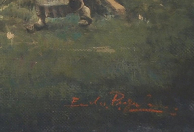 Emilio Pergola - COUNTRY LANDSCAPE - French School - Italian Oil on ...