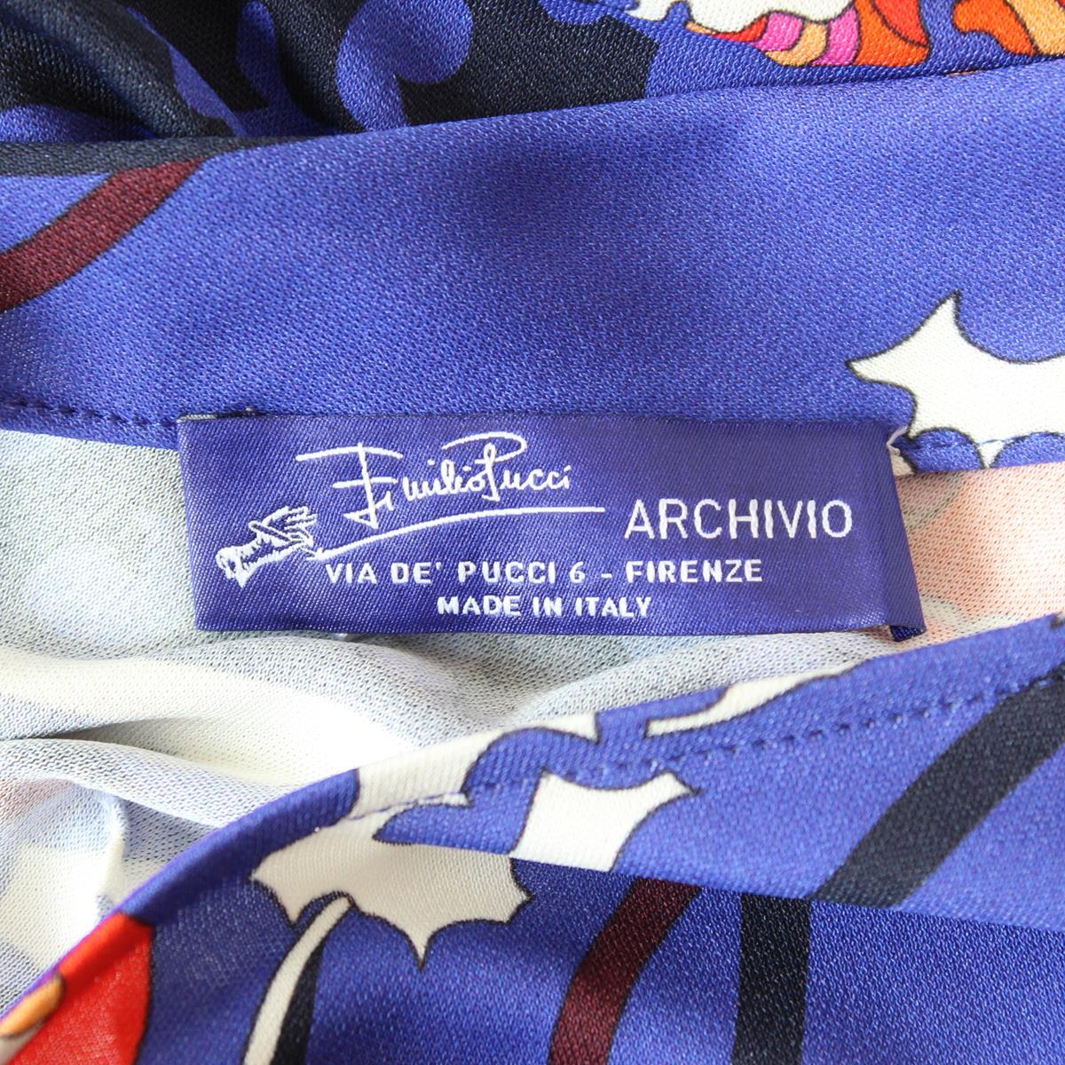 Emilio Pucci Archivio Fancy Dress IT 42 at 1stDibs | emilio pucci ...