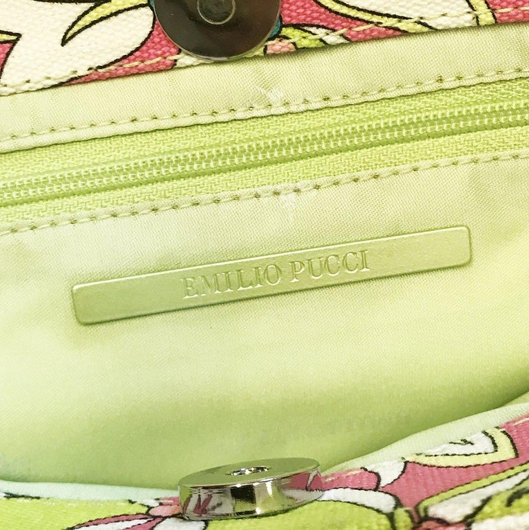 Emilio Pucci Floral Mini Tote at 1stDibs