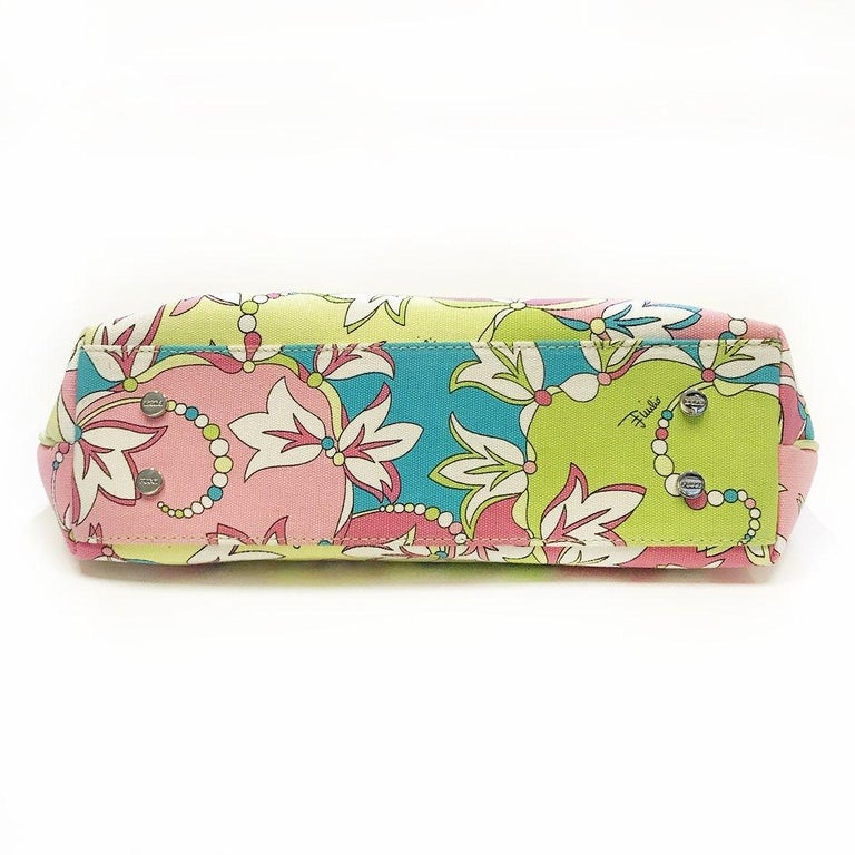 Emilio Pucci Floral Mini Tote at 1stDibs