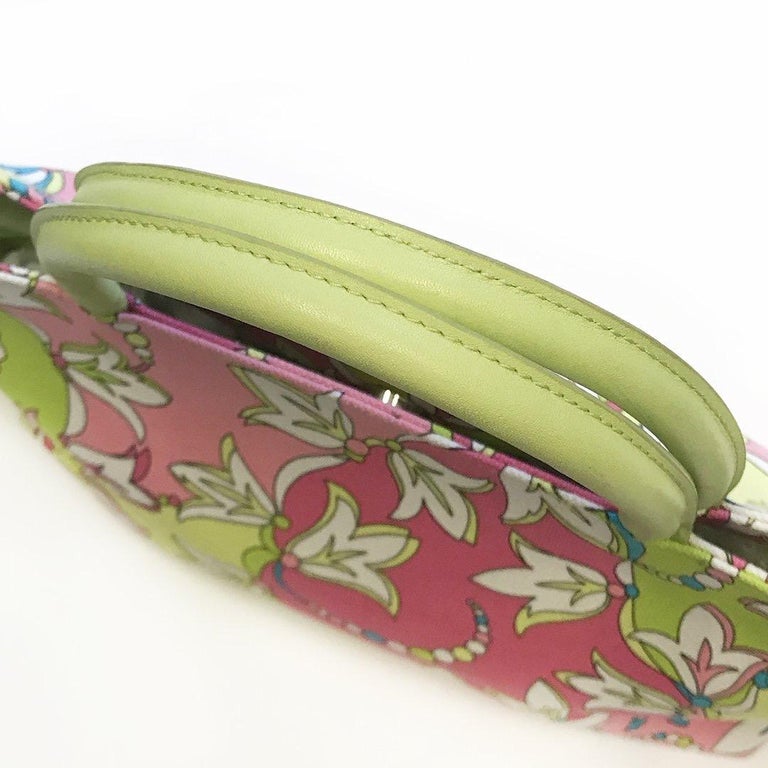 Emilio Pucci Floral Mini Tote at 1stDibs