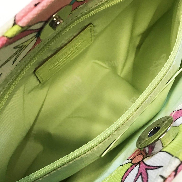 Emilio Pucci Floral Mini Tote at 1stDibs