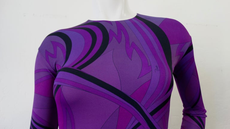 Emilio Pucci Fall 2010 Runway Printed Gown at 1stDibs