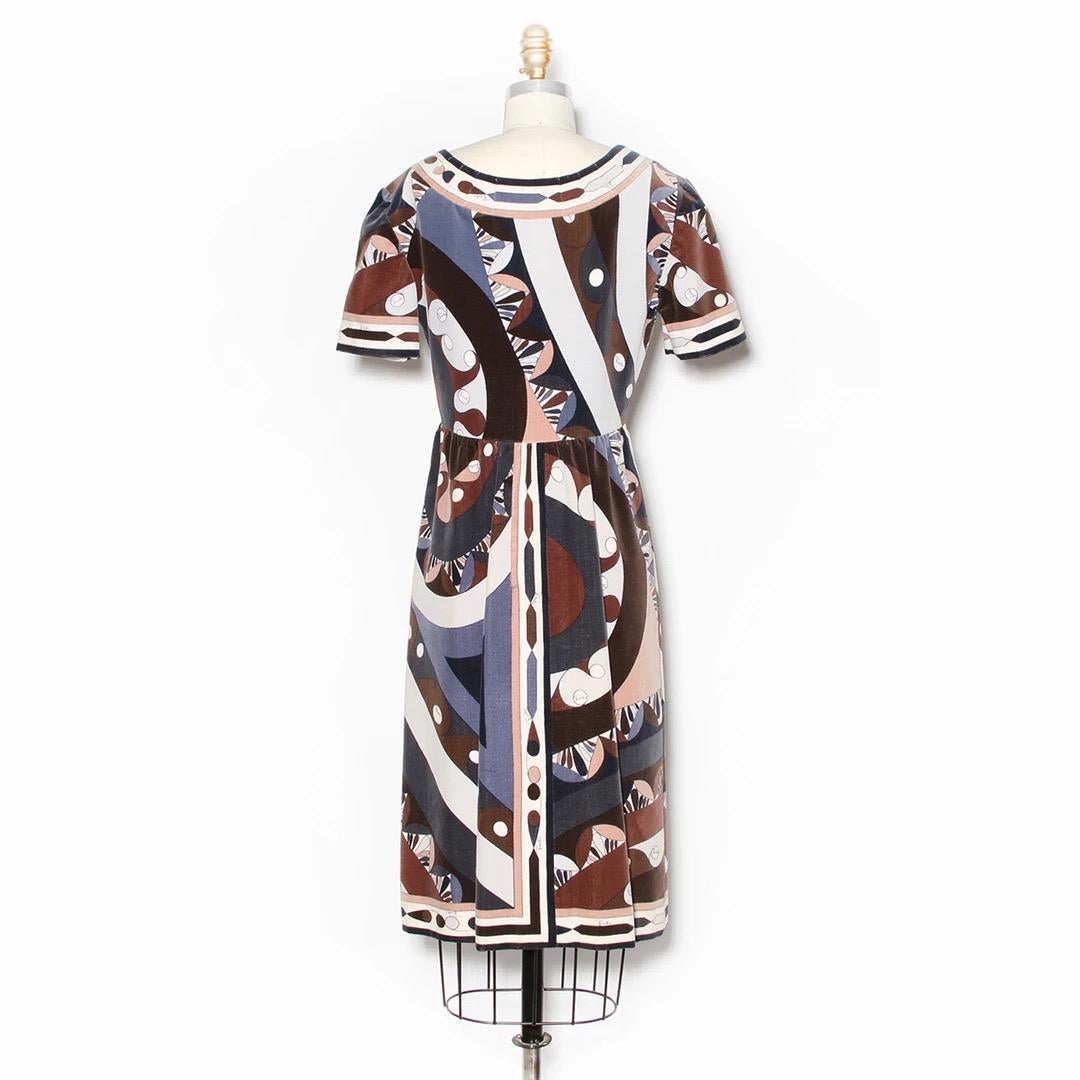 Emilio Pucci Print Dress (Circa 1960’s) For Sale at 1stDibs