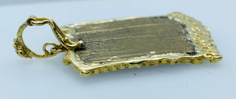 Emily Armenta 18 Karat Gold Diamond Sueno Collection Freeform Artifact ...