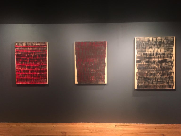 Emily Berger - Emily Berger_Adagio_2019_oil on wood_ 40 x 30 inches ...