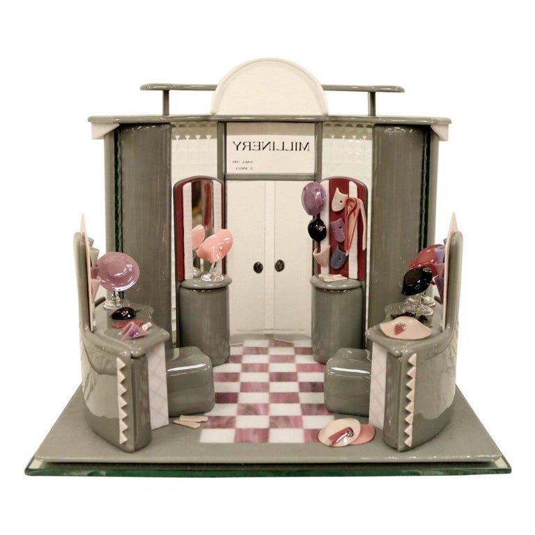 Emily Brock Millinery Modern Glass Sculpture at 1stDibs