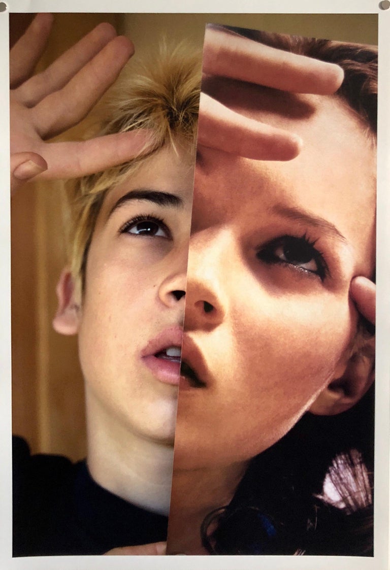 Emily Cheng - Faces, Vintage Colour Photograph Digital Photo Collage ...