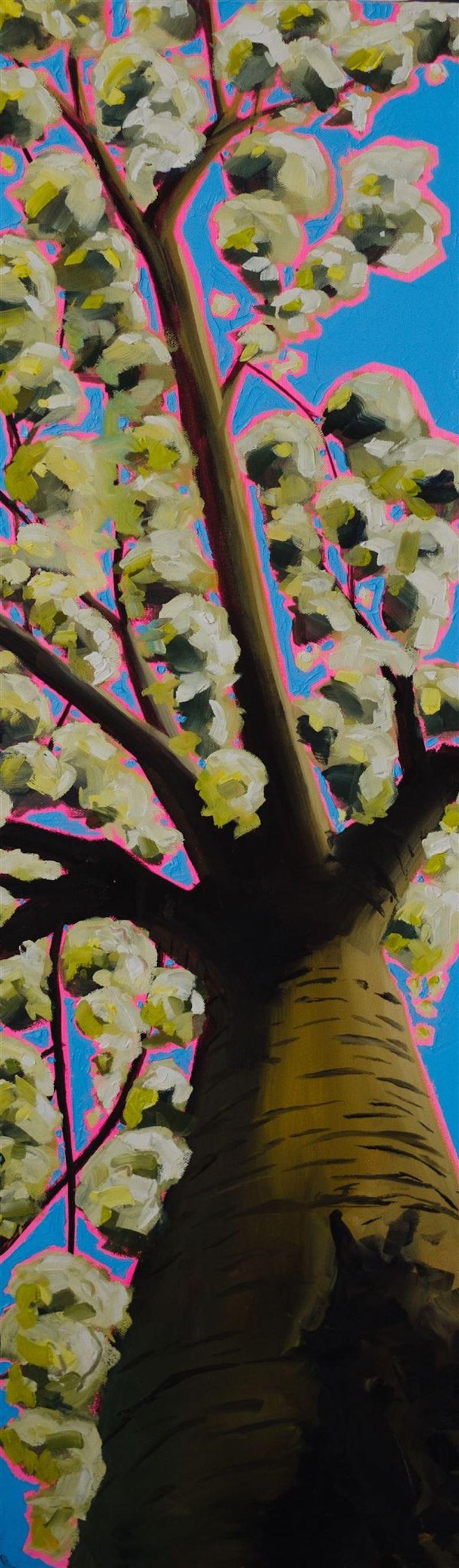 Emily Finch - Looking Up through white blossom when she feels lost For ...