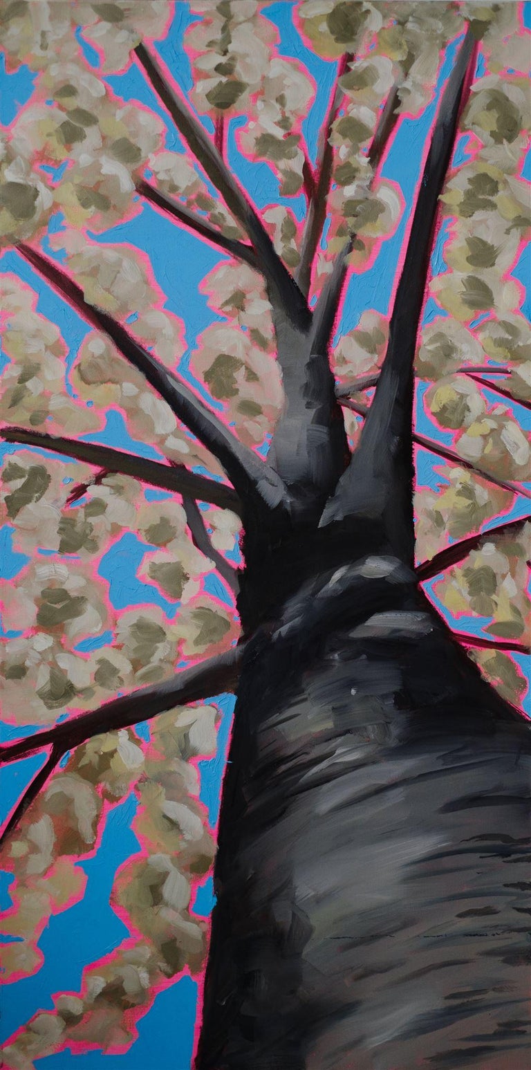 Emily Finch - Looking up white blossom to happiness at 1stDibs