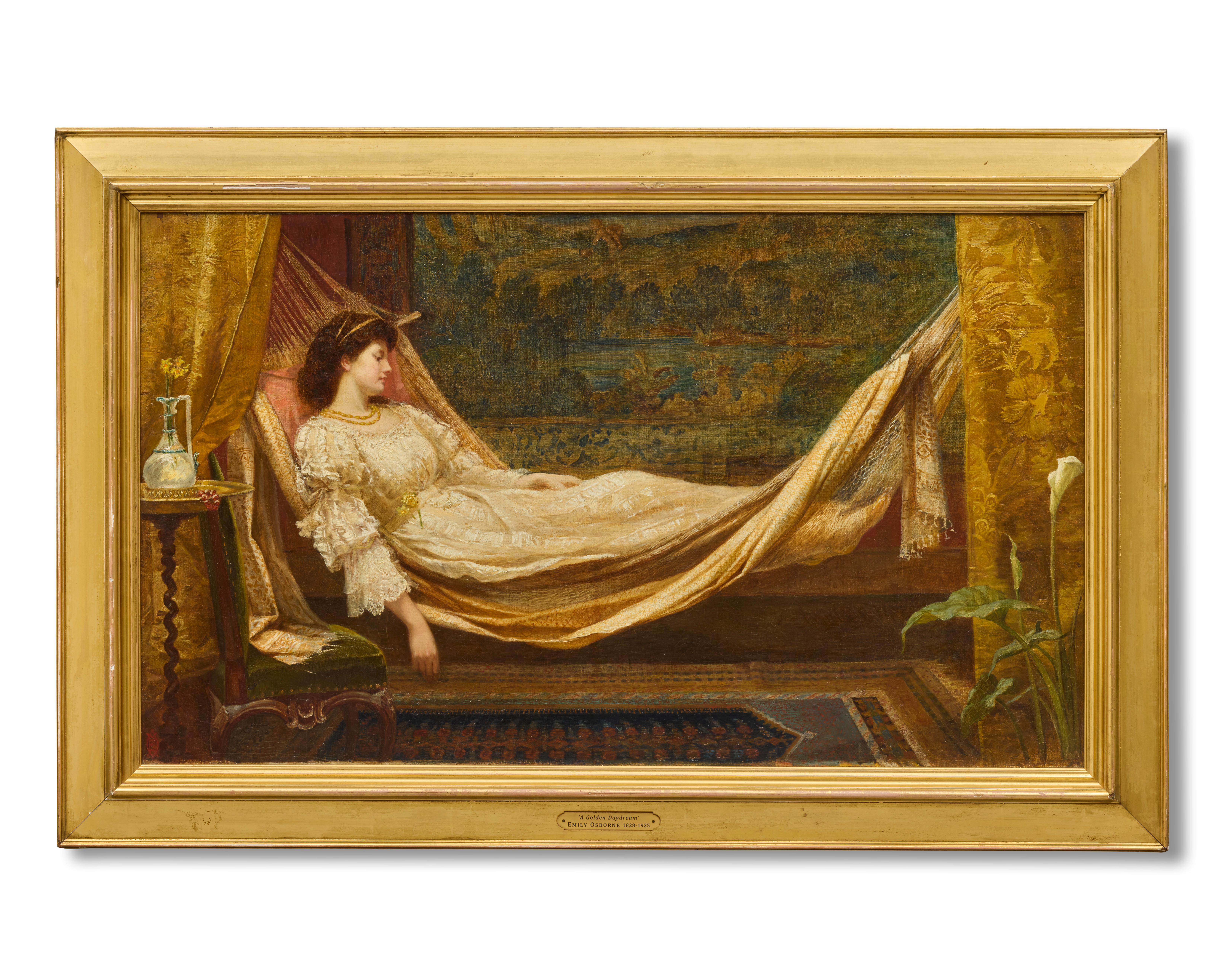Emily Mary Osborn - Golden Daydream - British Victorian Pre-Raphaelite ...