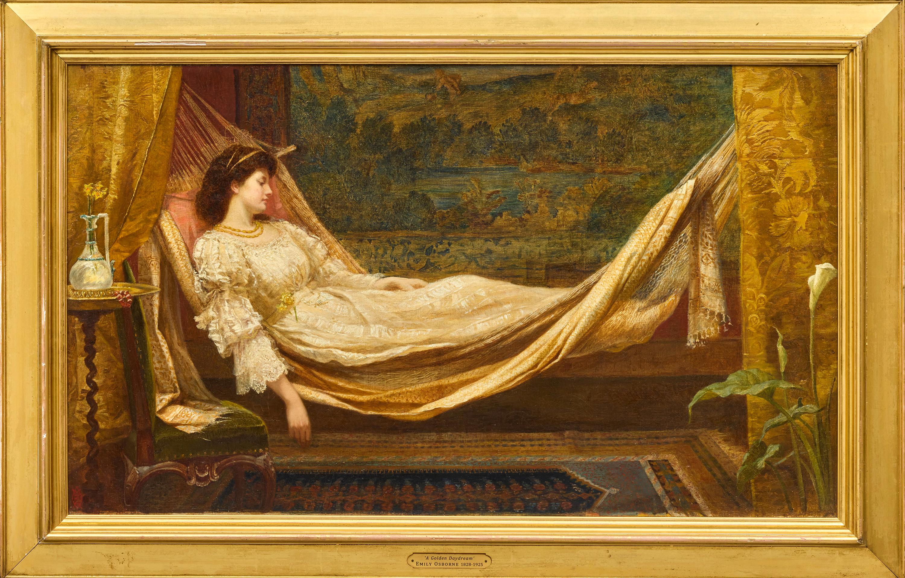 Emily Mary Osborn - Golden Daydream - British Victorian Pre-Raphaelite ...