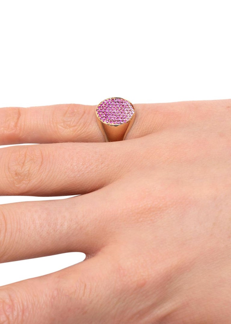 Emily P Wheeler Ombré 18-Karat Recycled Rose Gold Sapphire Ring For ...