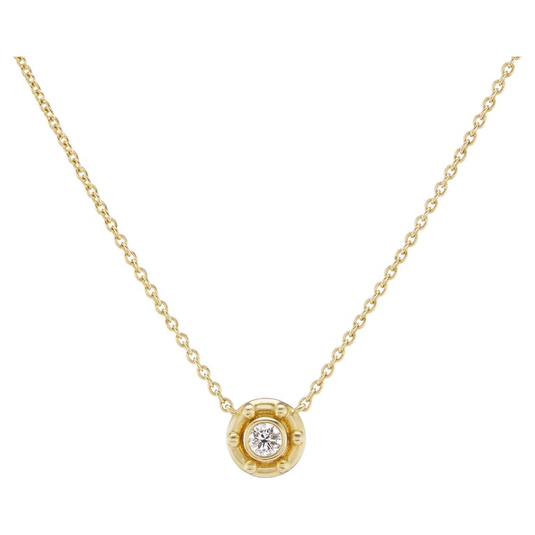 Emily Weld Collins Aurifex Necklace in Diamond For Sale at 1stDibs
