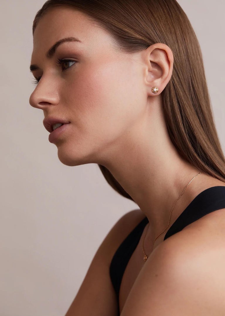 Aurifex Studs in Diamond For Sale at 1stDibs