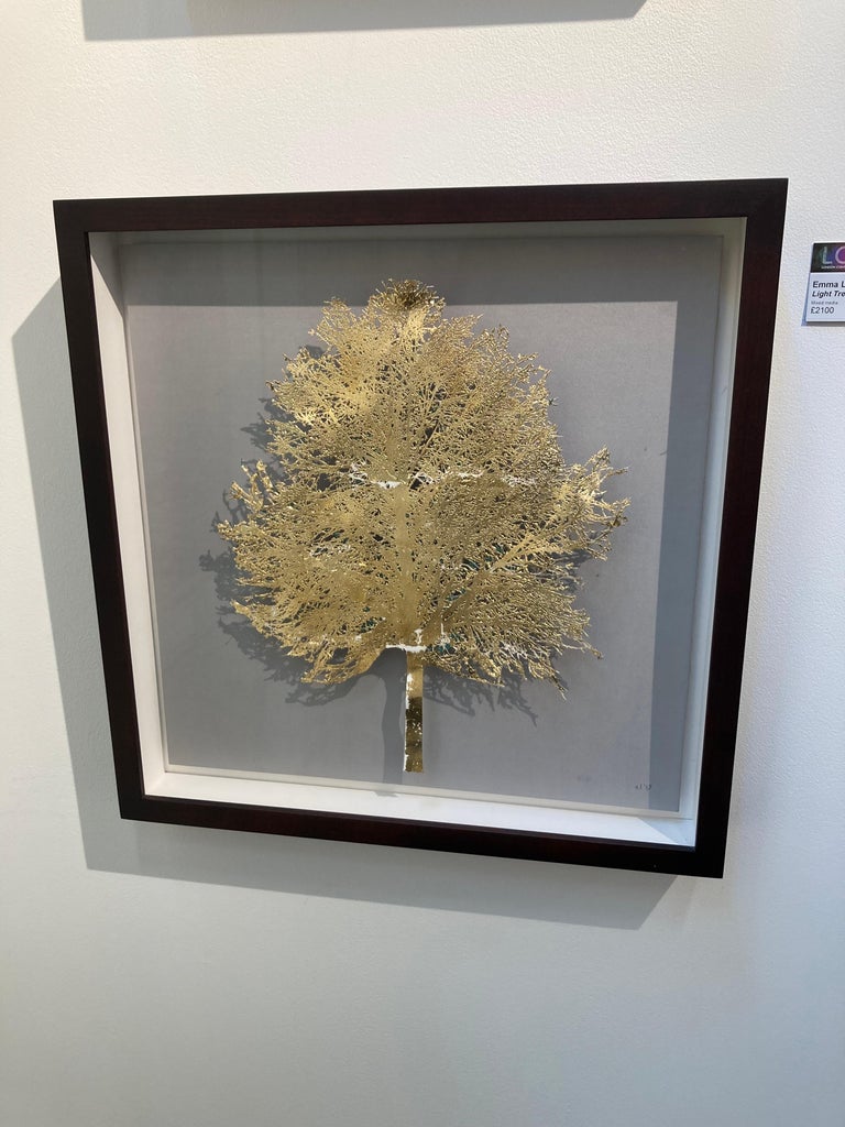 Emma Levine - Light Tree - lasercut paper silk mixed media framed For ...