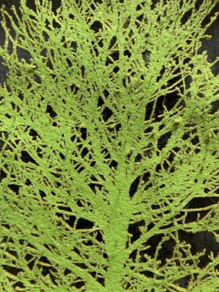 Emma Levine - Green Tree, Tree Art, 3D Wall Art, Bright Minimalist Art ...