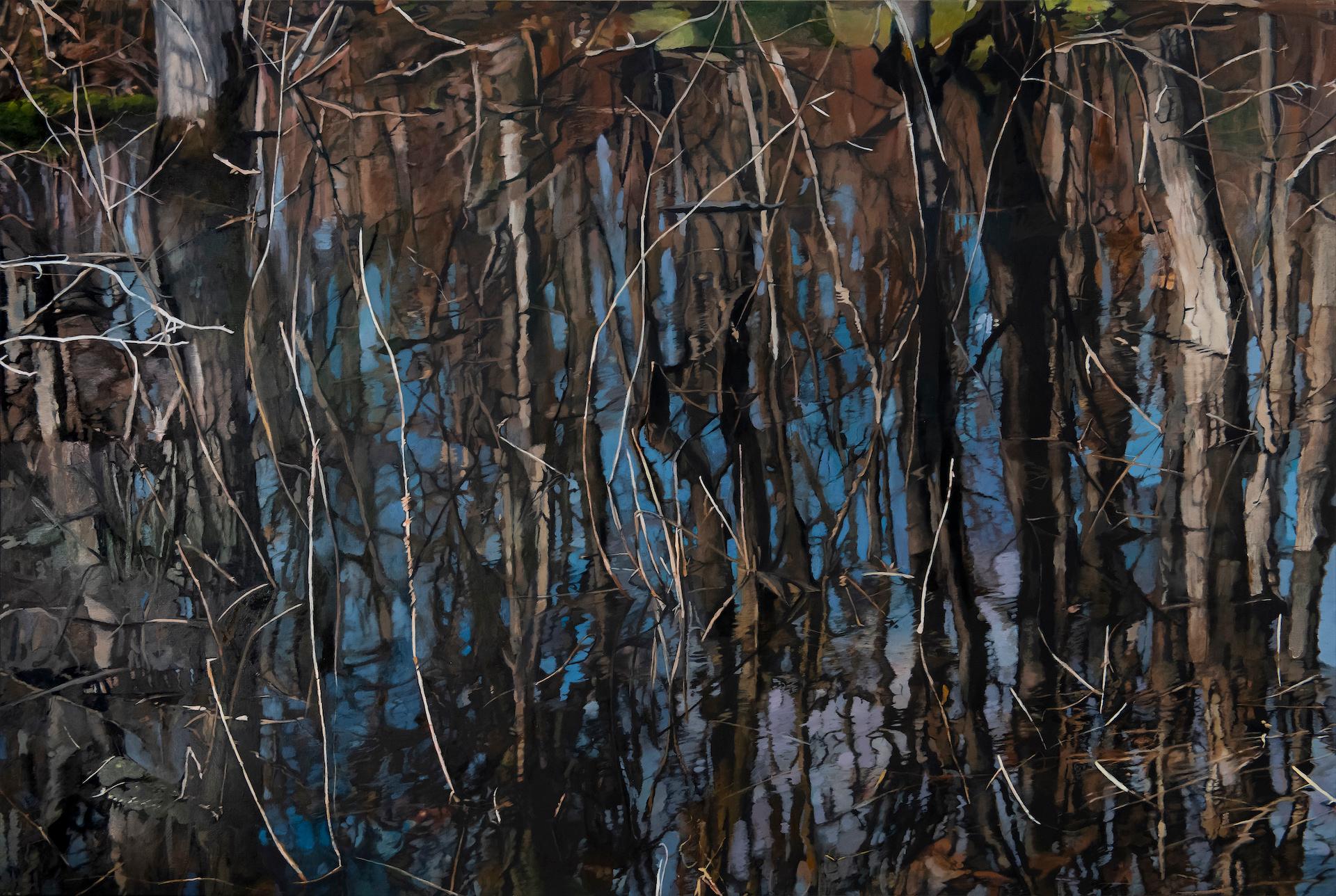 Emma Tapley - After Life / Inversion, 2024, landscape, oil painting For ...