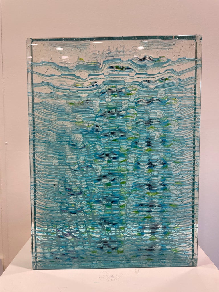 Emma Varga - "Blue Worl Polar # 4" For Sale at 1stDibs