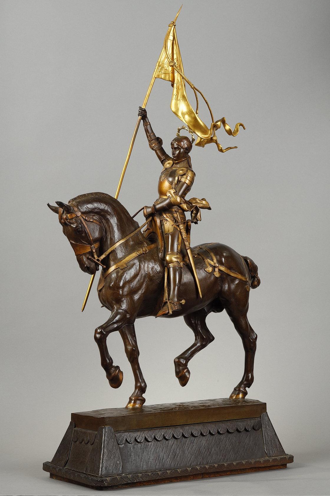 Emmanuel Fremiet - Equestrian Joan of Arc For Sale at 1stDibs ...