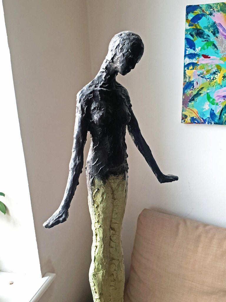 Emmanuel Okoro - Young One by Emmanuel Okoro sculpture of Giacometti ...