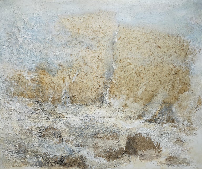 Emmanuelle Vroelant - "The calm of the granite" abstract acrylic ...