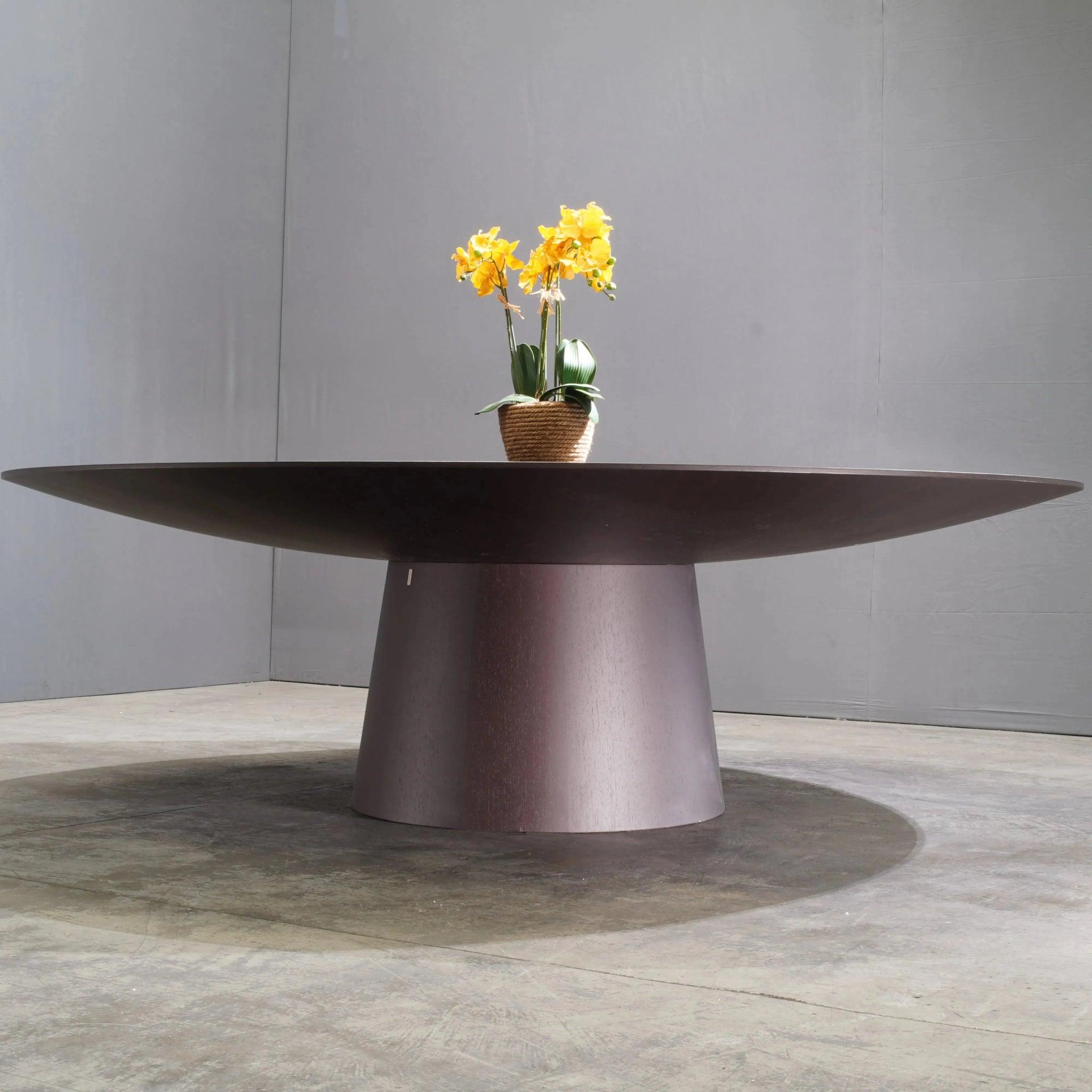 Emmemobili UFO Dining Table with Embedded Lazy Susan by Ferruccio ...