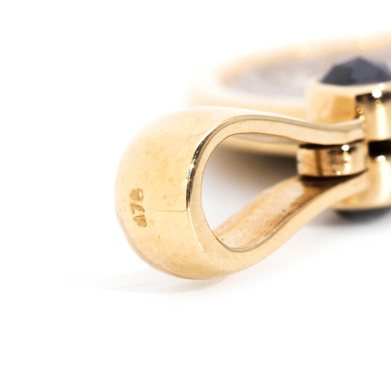 Emperor Severus Alexander and Jupiter Ancient Coin 9 Carat Yellow Gold ...