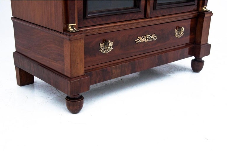 Empire Bookcase, France, circa 1850, After Renovation For Sale at 1stDibs