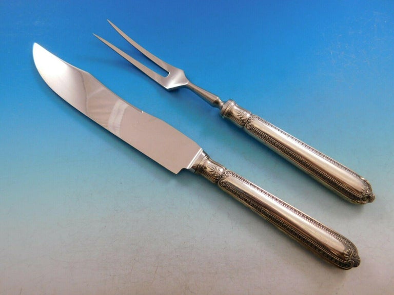Empire by Buccellati Italy Sterling Silver Flatware Set Service 87 ...