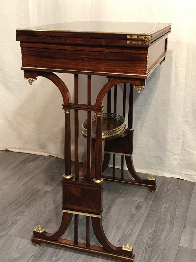 Empire Style Card or Tea Table, Vienna 1880-1900 For Sale at 1stDibs