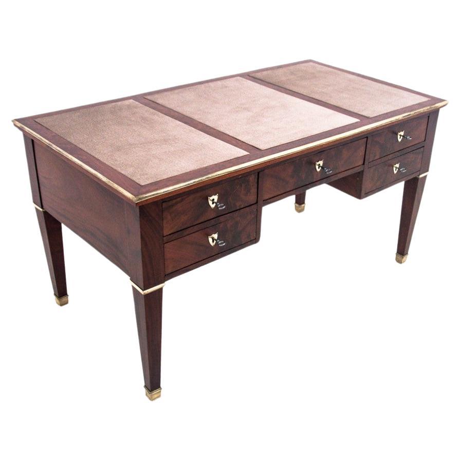 Monumental German Gründerzeit Partner Desk, circa 1880 For Sale at ...