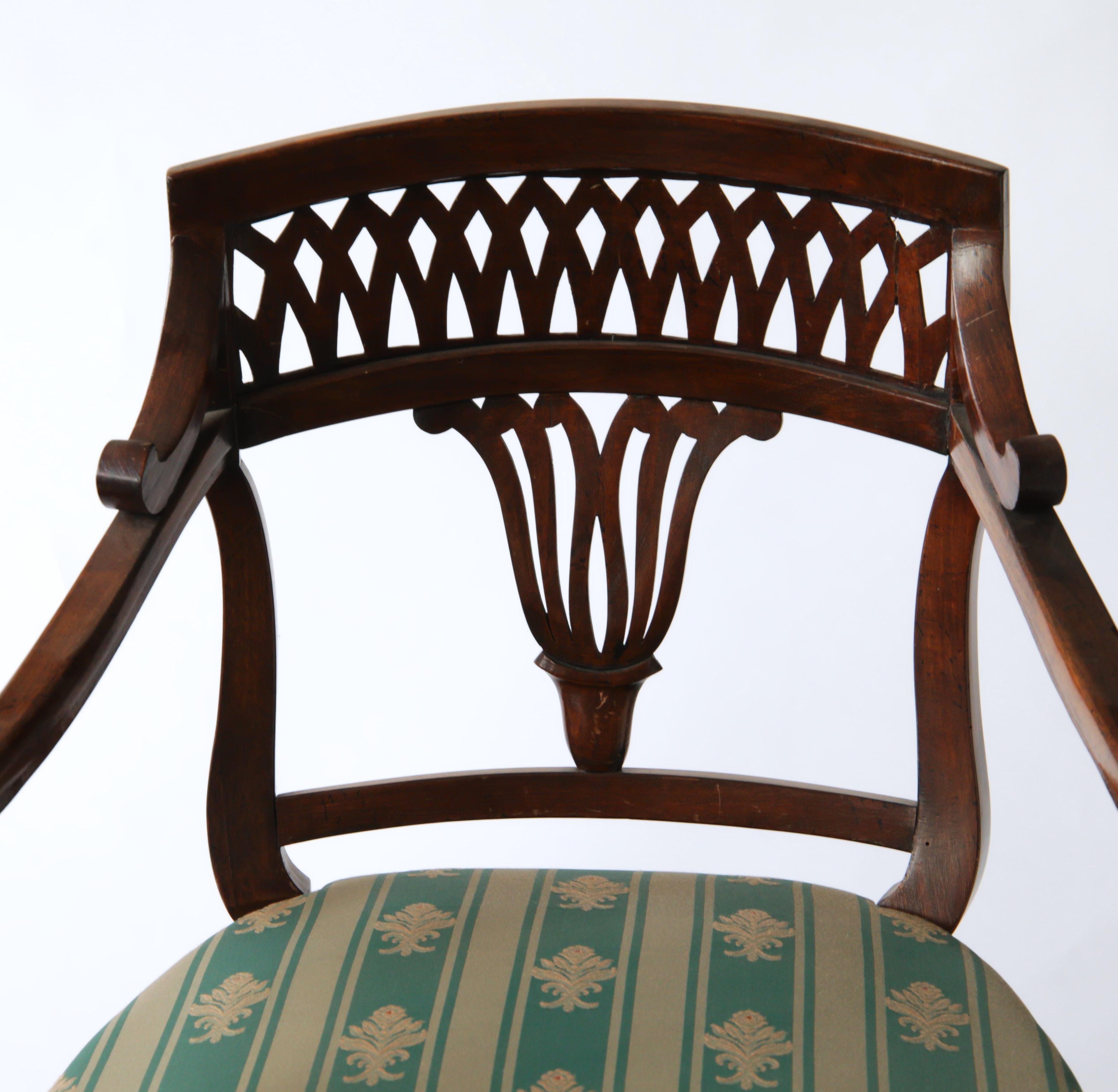Empire Eclectic Set, Unique Set of 4 Armchairs Each in Different Design ...