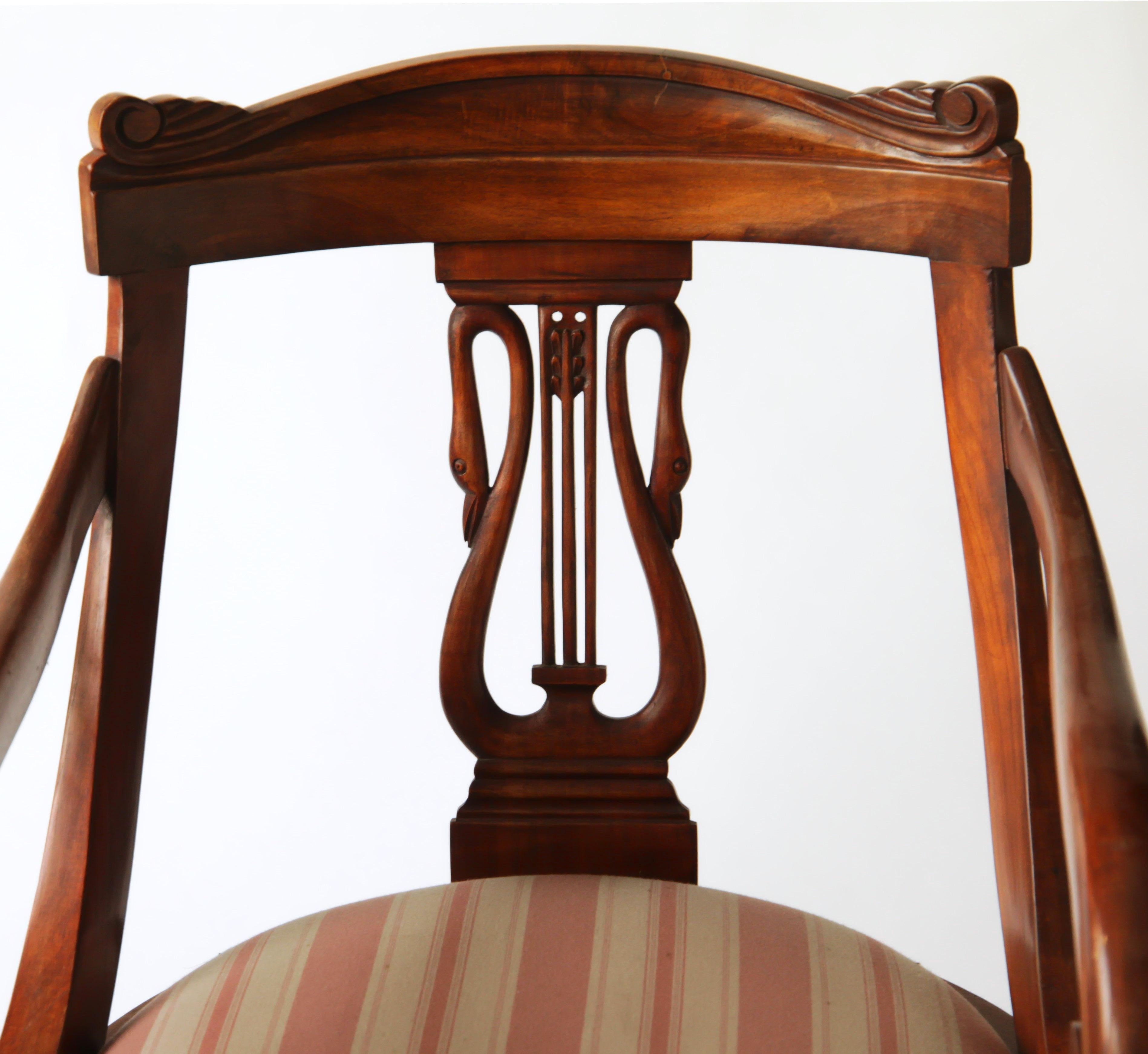 Empire Eclectic Set, Unique Set of 4 Armchairs Each in Different Design ...