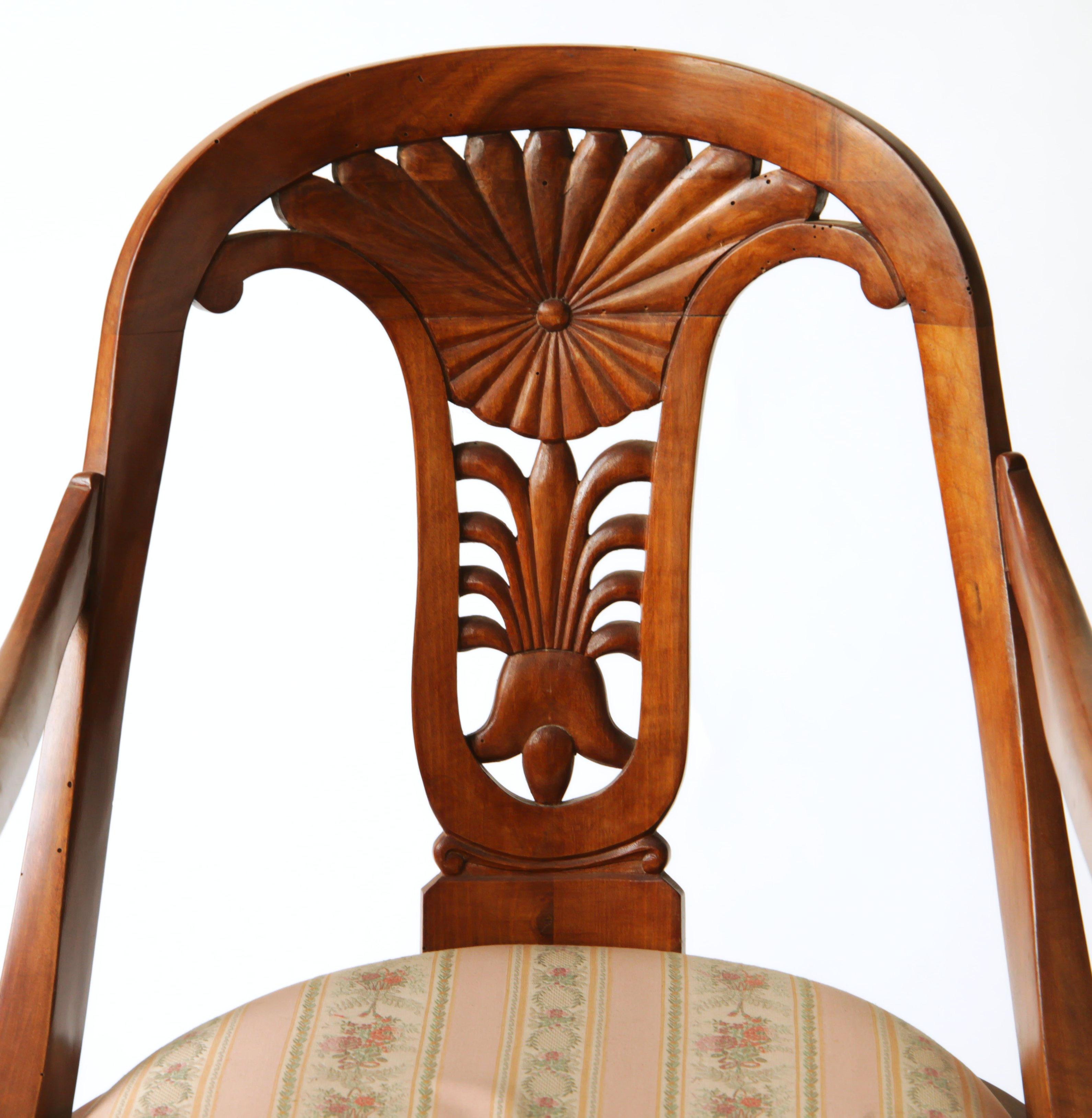 Empire Eclectic Set, Unique Set of 4 Armchairs Each in Different Design ...