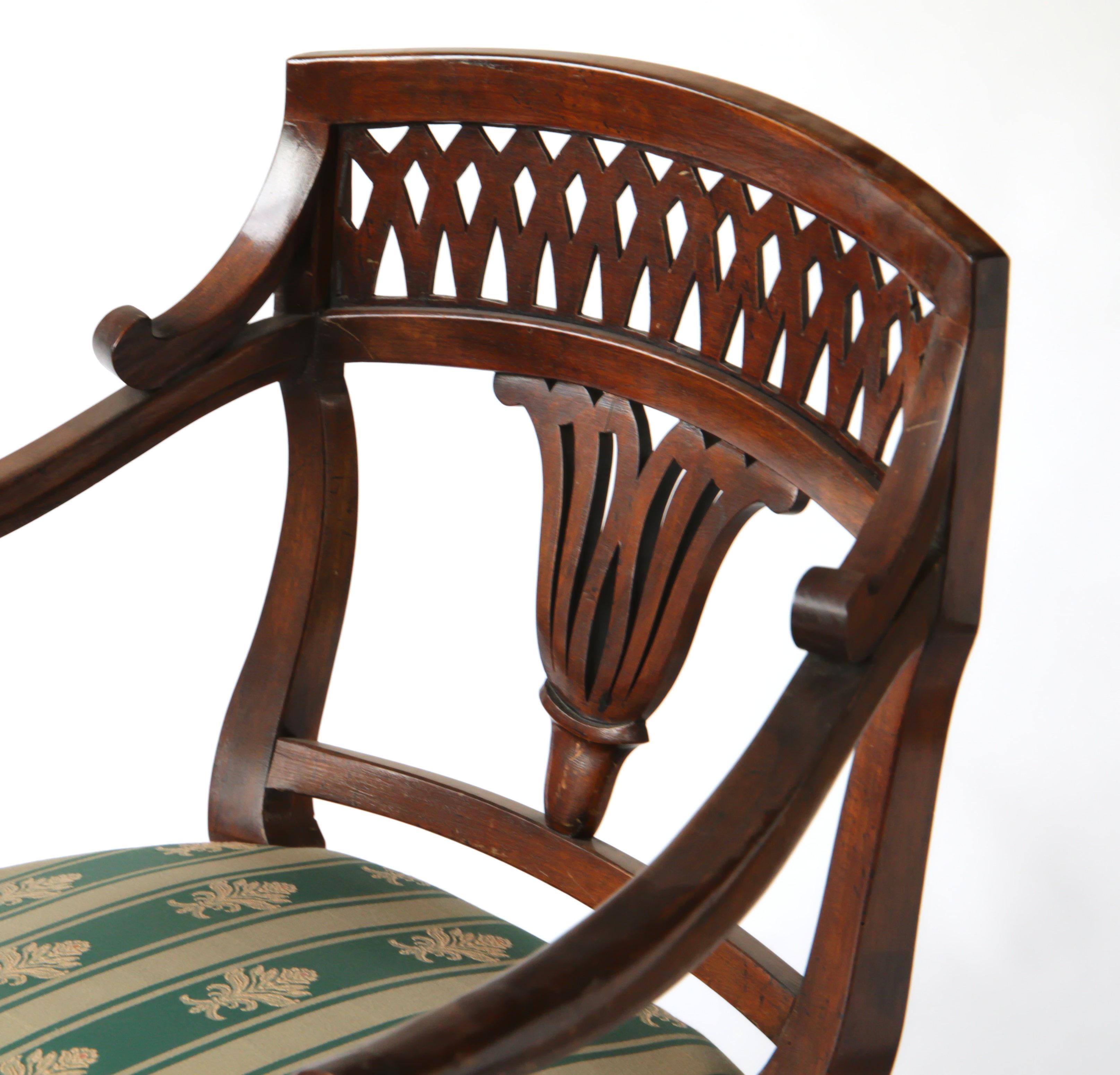 Empire Eclectic Set, Unique Set of 4 Armchairs Each in Different Design ...