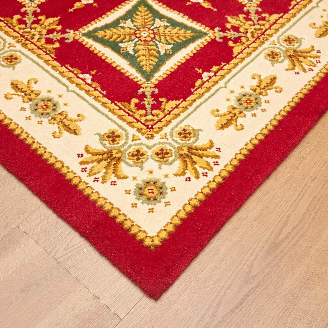 Empire Hand Knotted Wool Large Rug, circa 1970 For Sale at 1stDibs