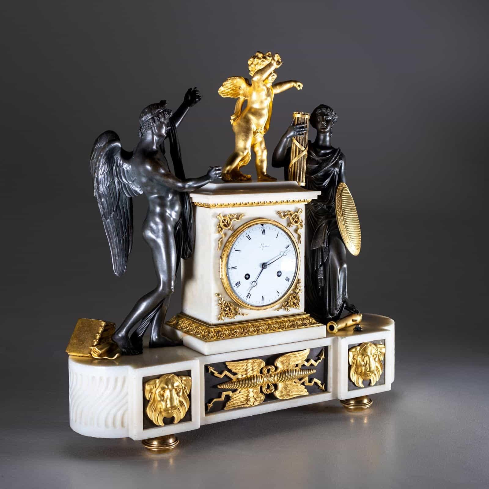 Empire Mantel Clock, sig. Jean Antoine Lépine (1720-1814), France circa ...