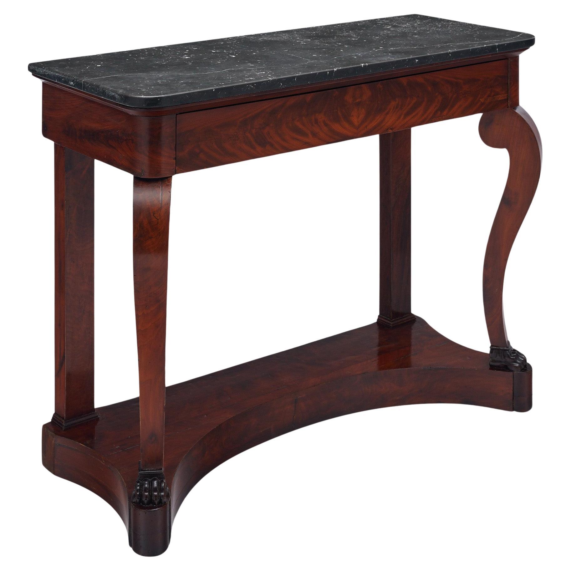 Empire Period Antique Console Table For Sale at 1stDibs