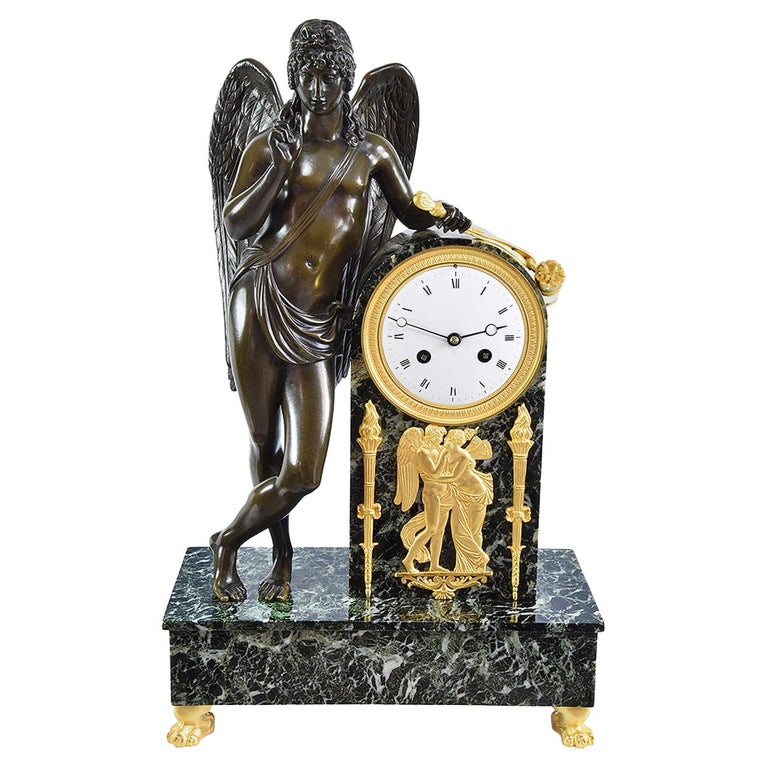 Empire Period Clock, Early 19th Century at 1stDibs