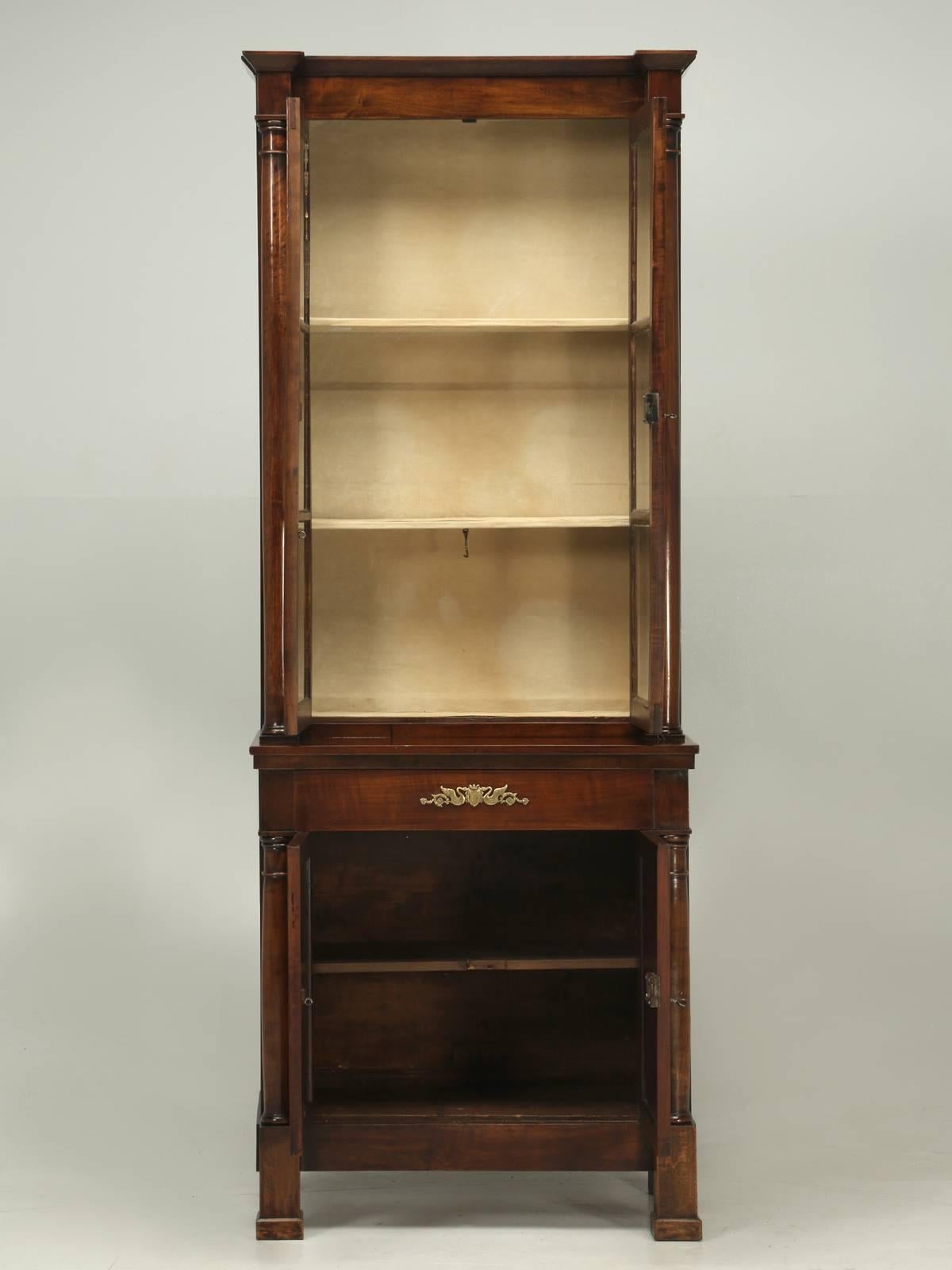 Empire Petite Bookcase, circa Early 1800s at 1stDibs | empire bookcase
