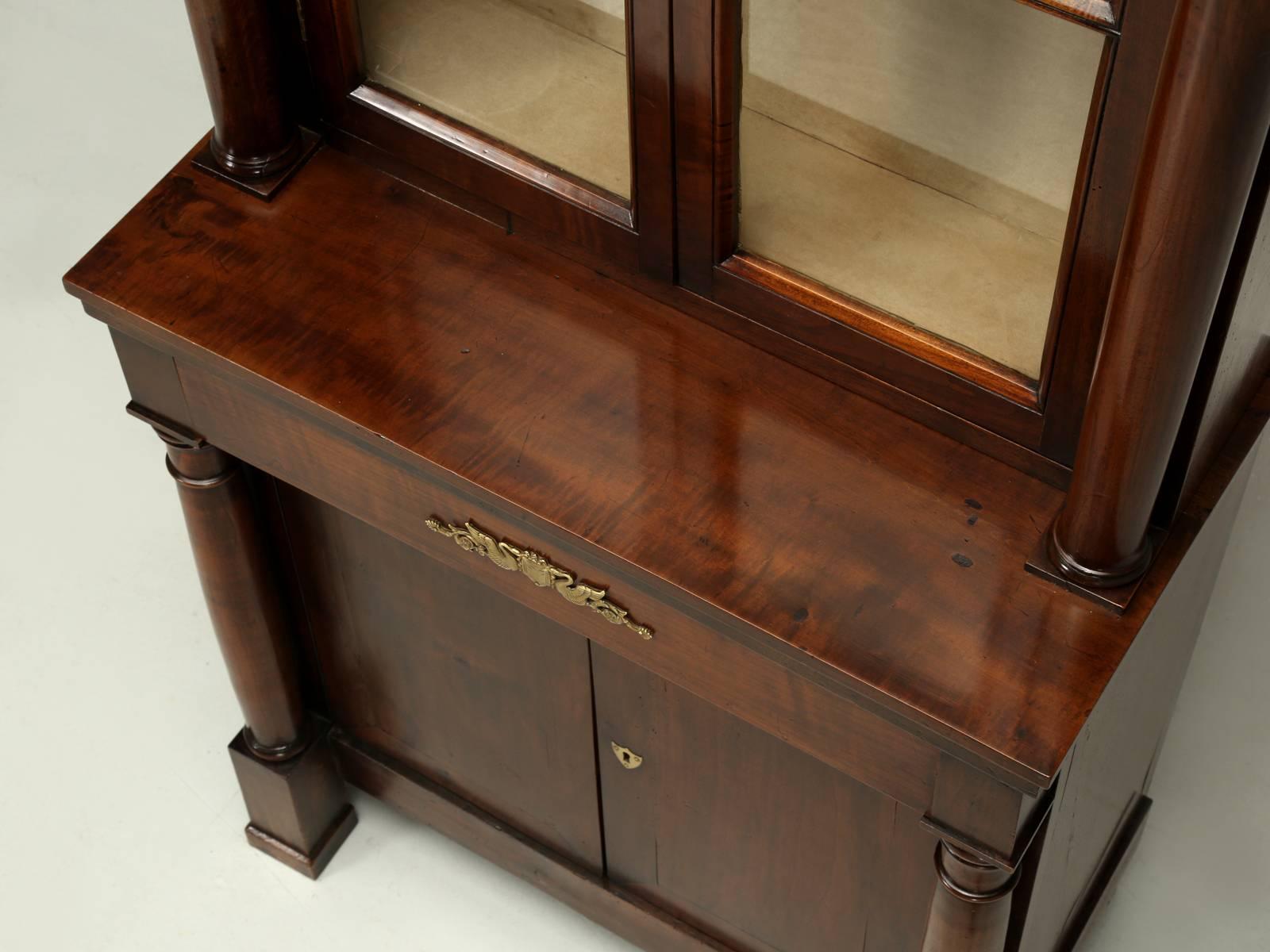 Empire Petite Bookcase, circa Early 1800s at 1stDibs | empire bookcase